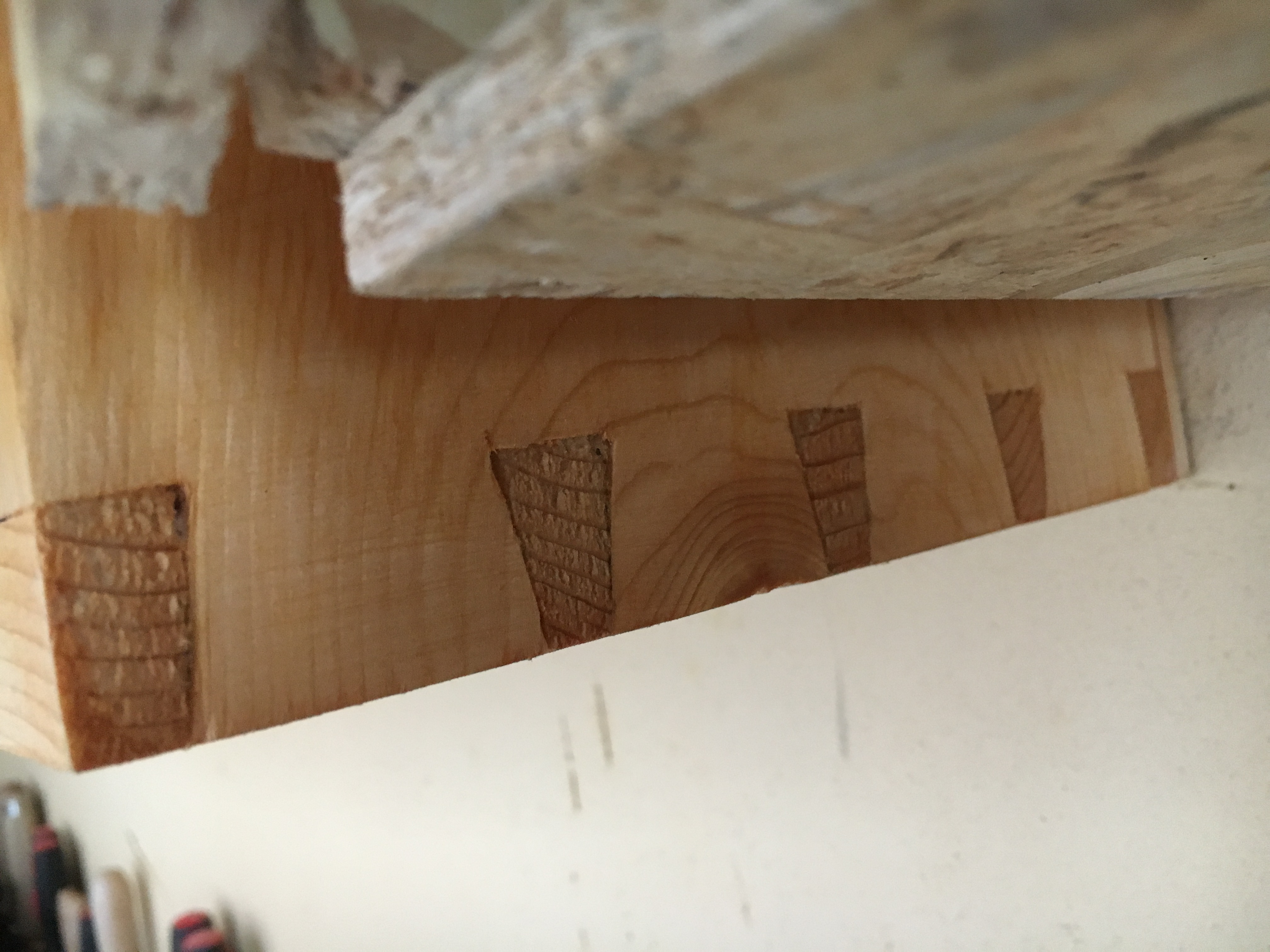 Gli incastri. Come fare l’incastro a coda di rondine. The joints. How ...